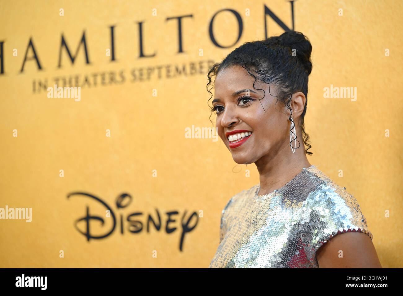 Renée Elise Goldsberry attends the New York Special screening of ...