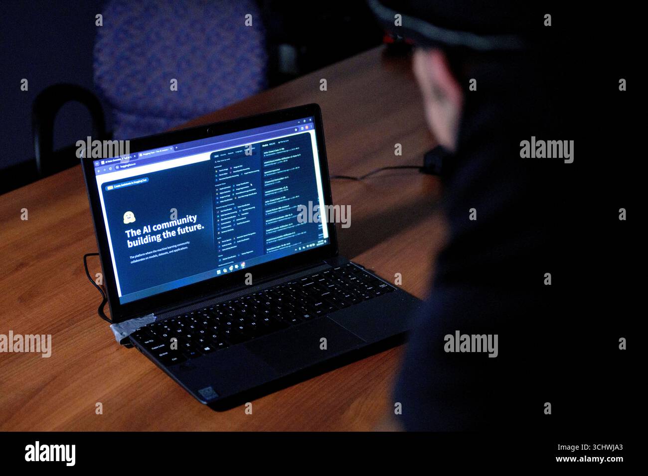 FILE - Paul Carpenter describes AI software during an interview in New ...