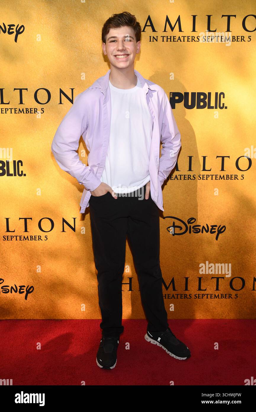 Joshua Turchin attends the New York Special screening of 'Hamilton' at ...