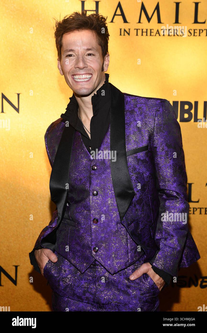 Thayne Jasperson attends the New York Special screening of 'Hamilton ...