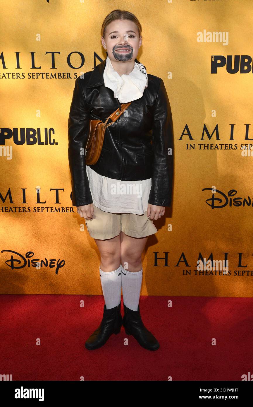 Ashby Florence attends the New York Special screening of 'Hamilton' at ...