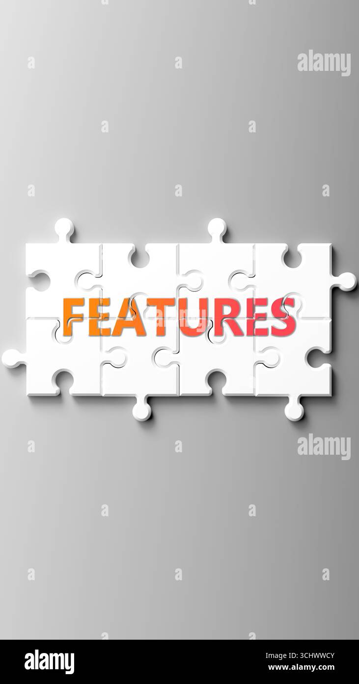 Features as a complex subject, related to important topics spreading ...