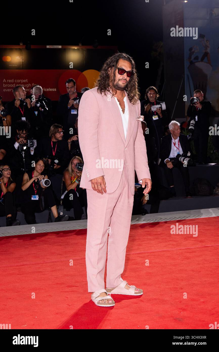 Jason Momoa 82nd Venice Film Festival Red Carpet of the movie -In the ...
