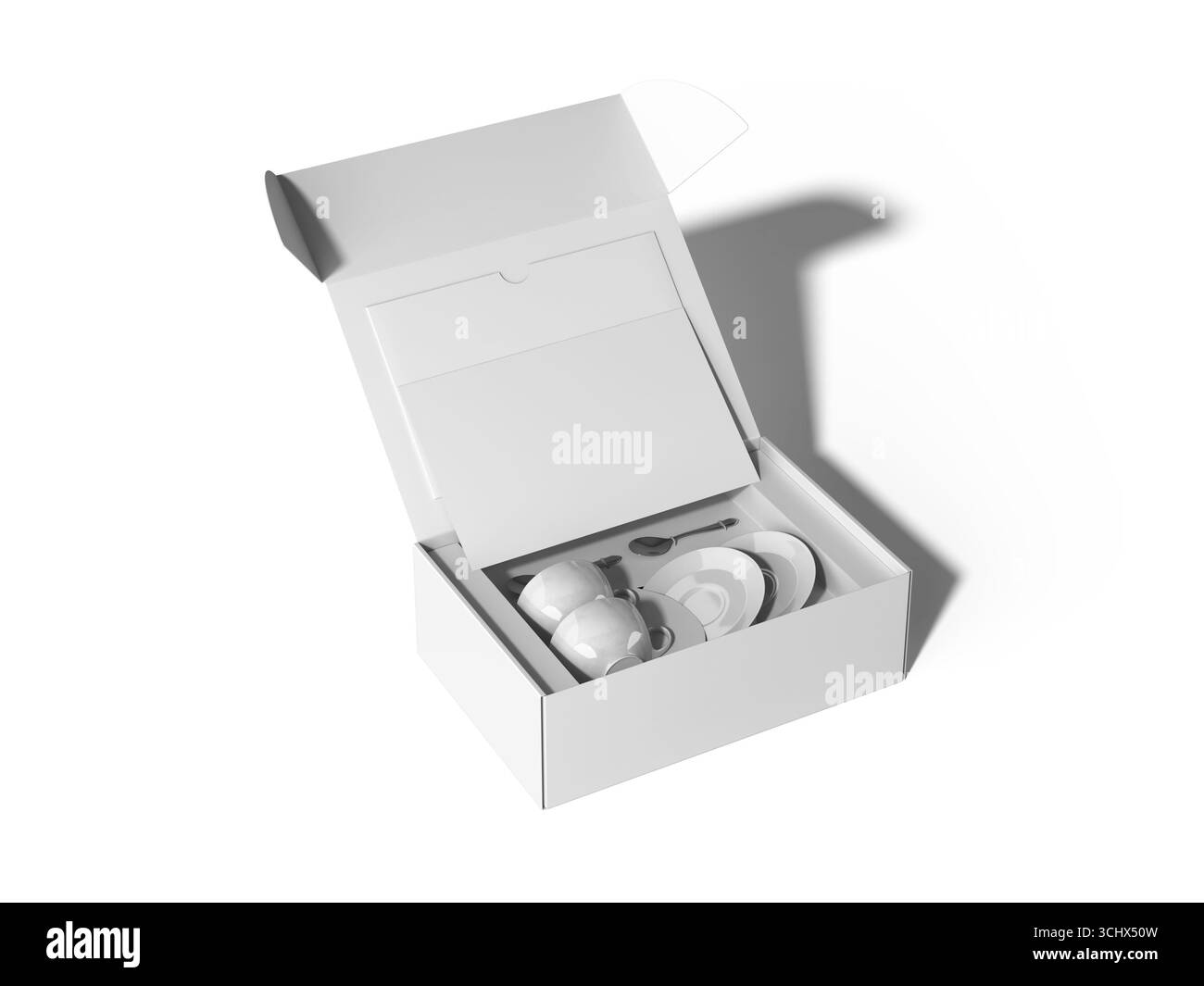 Gift card box realistic Cut Out Stock Images & Pictures - Alamy