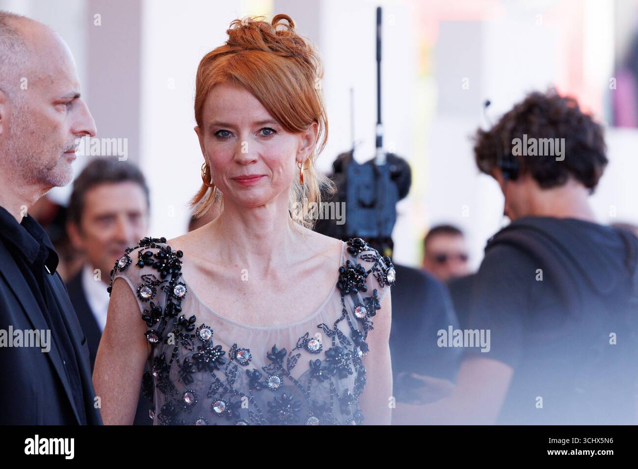 Odessa Rae attends the "The Voice Of Hind Rajab" red carpet during the ...
