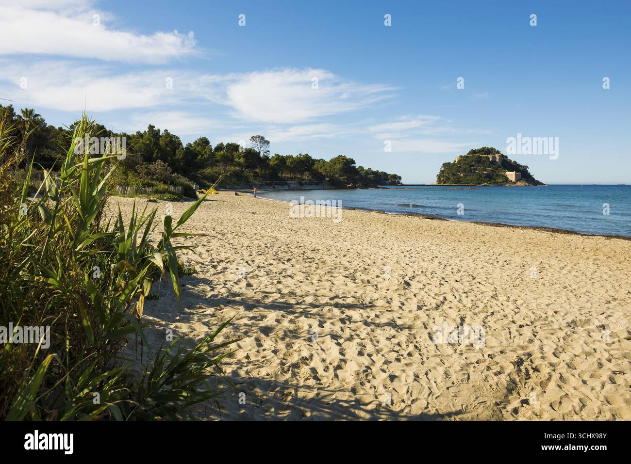 Beach, Plage de Cabasson, Bormes-les-Mimosas, Var, French Riviera ...