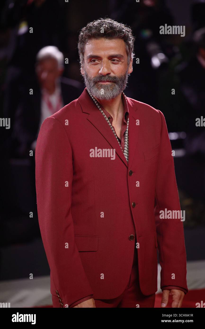 American actor Oscar Isaac attends the red carpet of the film “In the ...