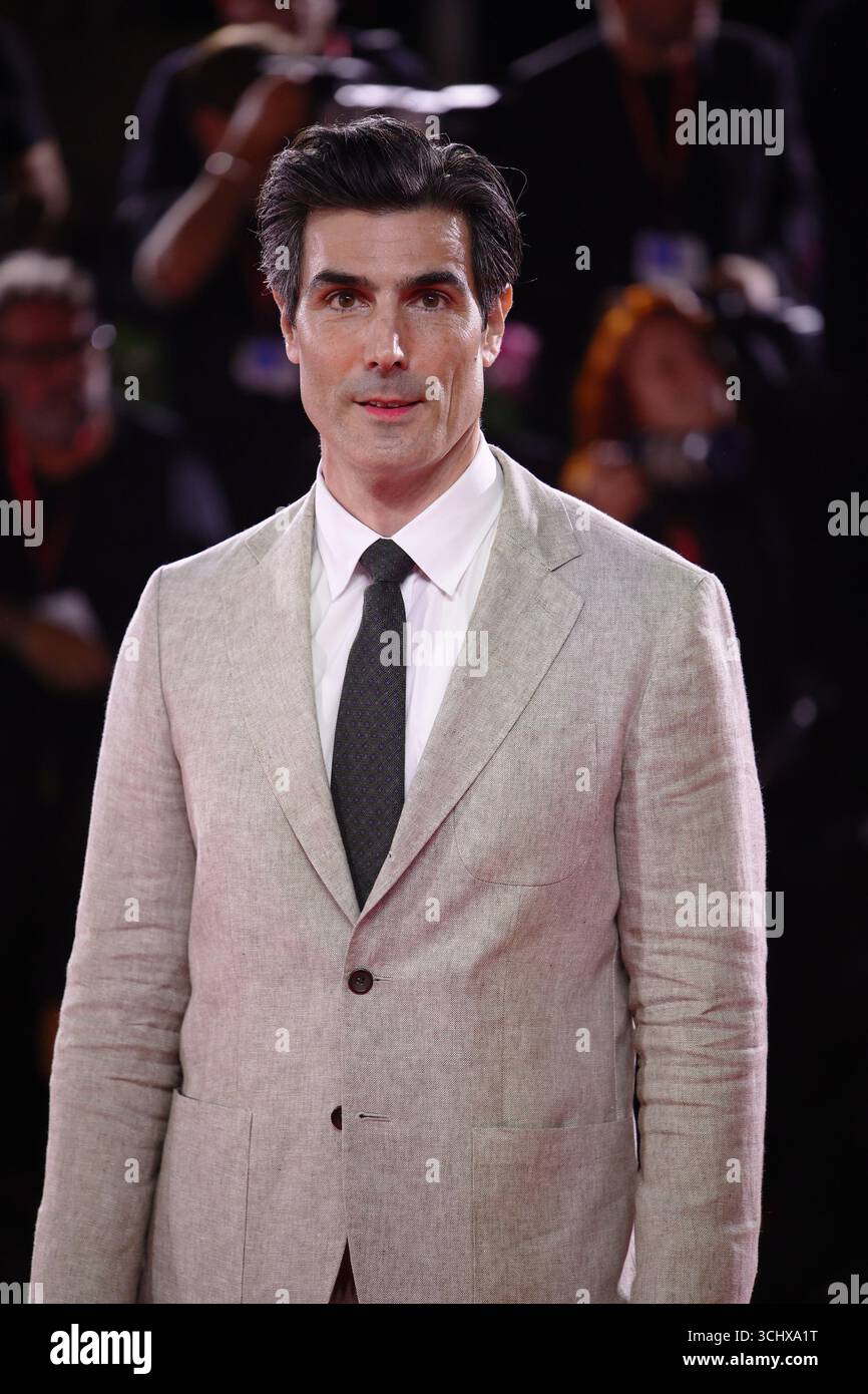American actor Louis Cancelmi attends the red carpet of the film “In ...