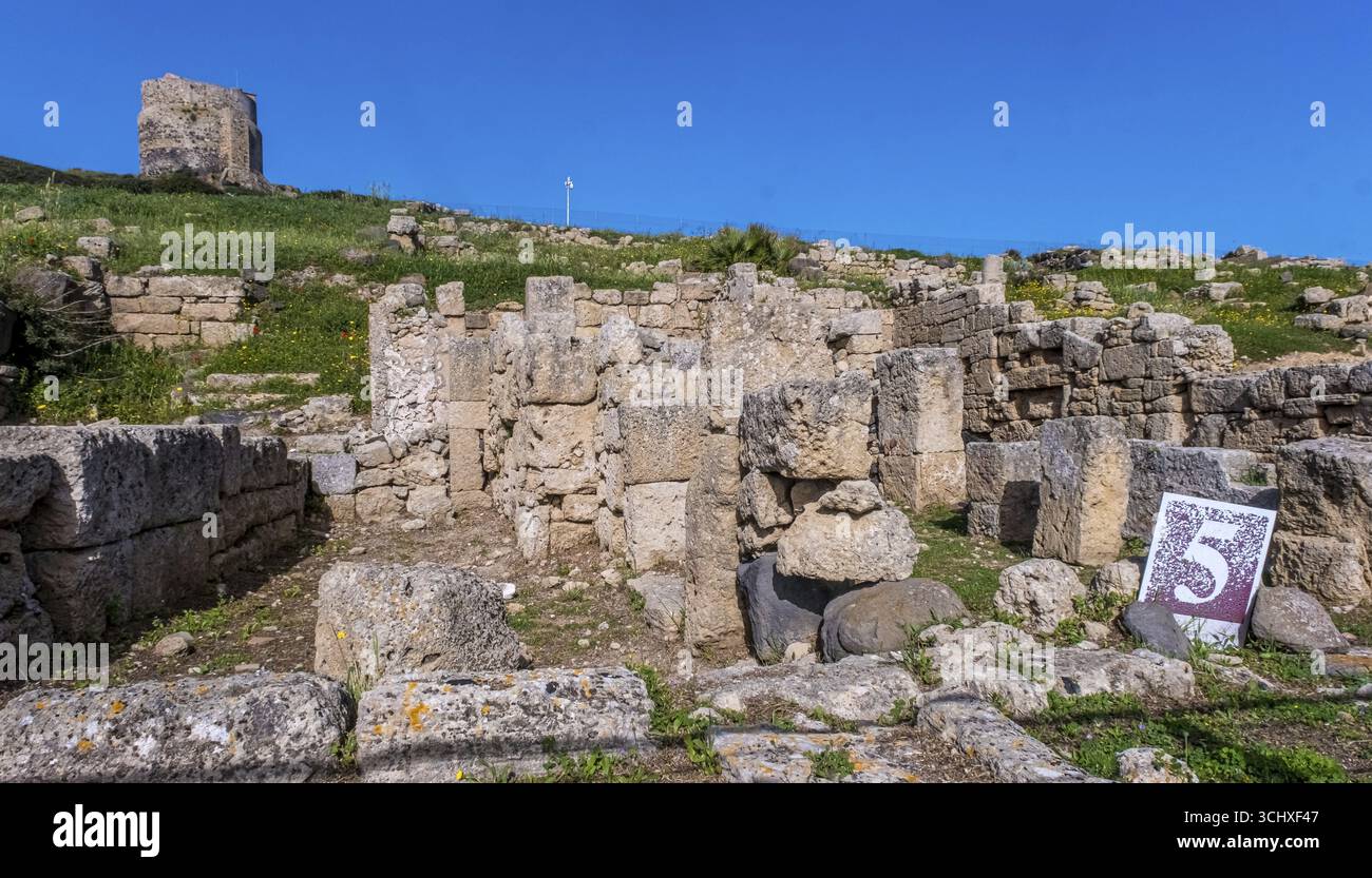 Sardinia, Sinis Peninsula and historical ruins, Area archeologica di ...