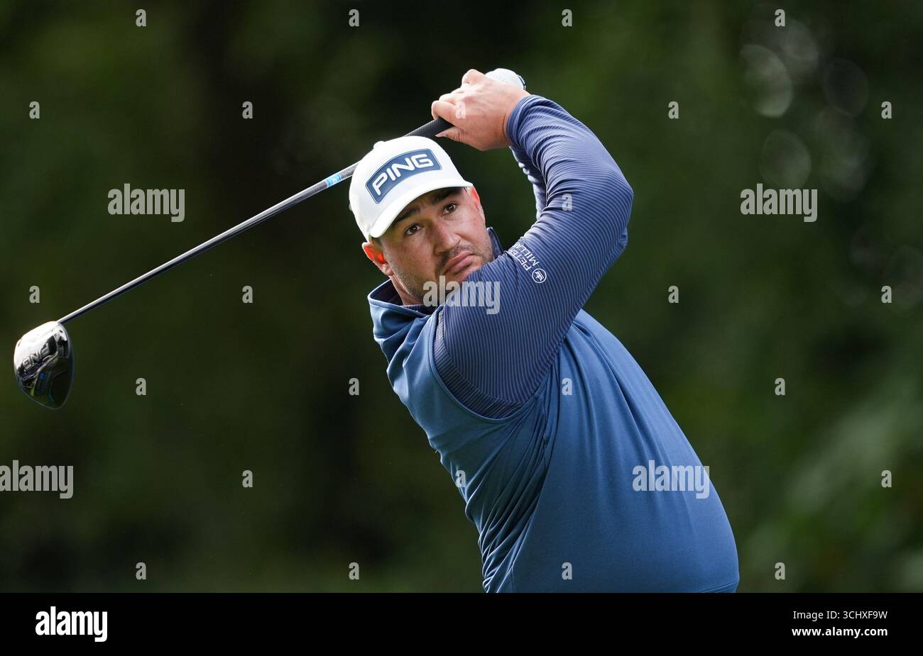 Thriston Lawrence on day one of the 2025 Amgen Irish Open at The K Club ...