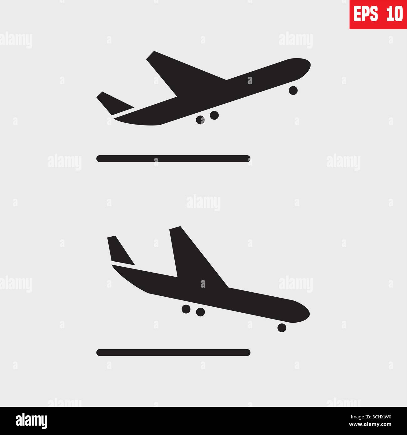 Airport departures arrivals board light Stock Vector Images - Alamy