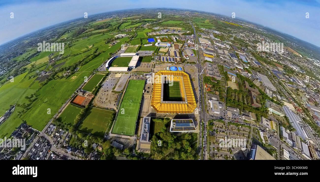 Aerial view, Aachener Tivoli, football stadium in Sportpark Soers, home ...