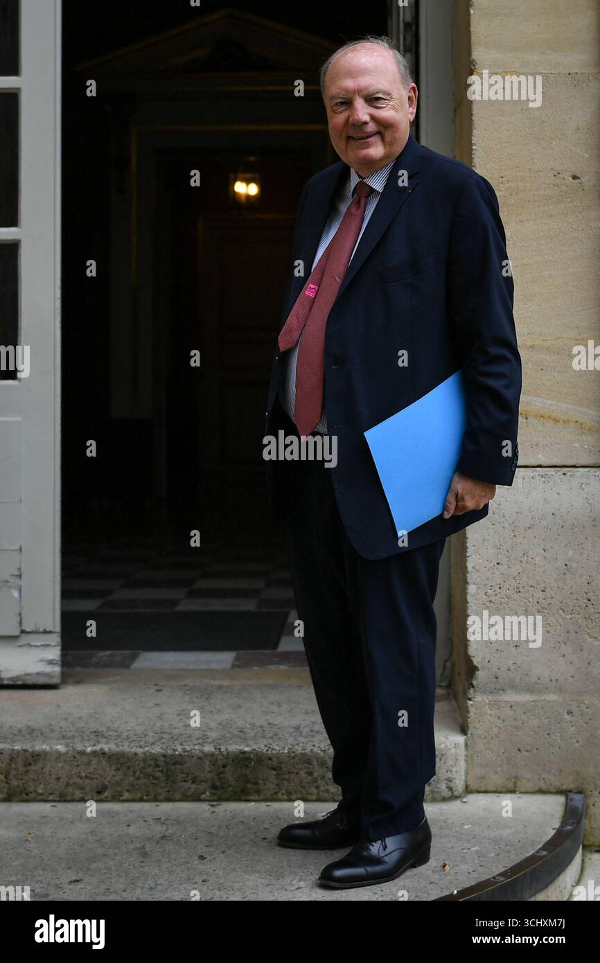 French President of the Union of Democrats and Independents (UDI) party ...