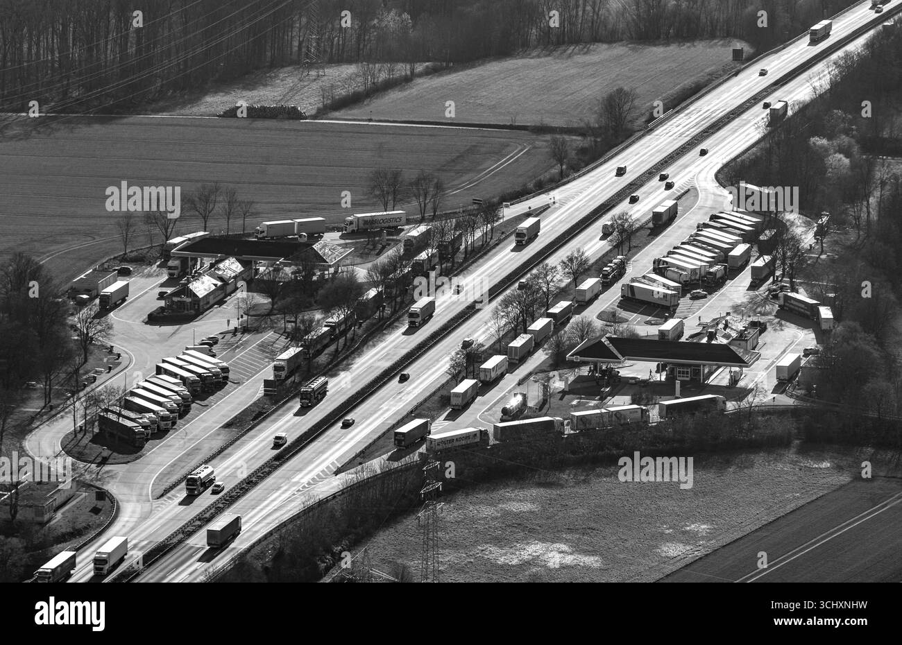 View on german north Black and White Stock Photos & Images - Alamy