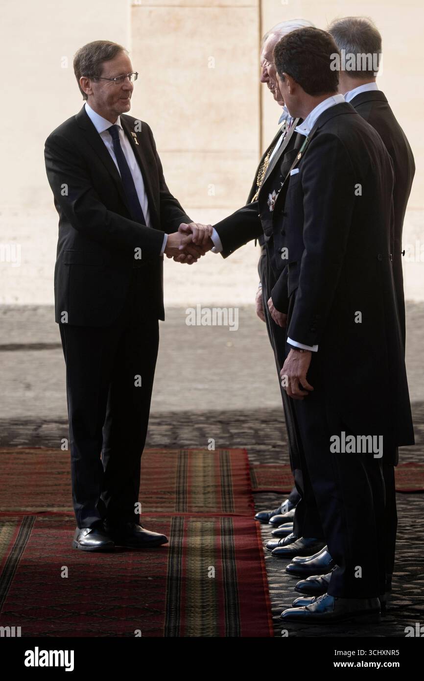 Vatican, Israeli President Isaac Herzog on an official visit to the ...