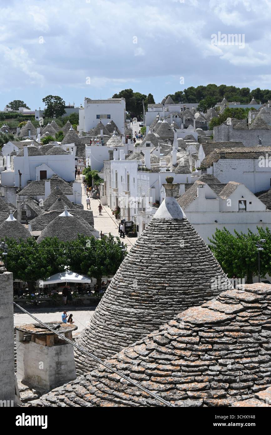 Europe southern Italy Apulia Alberobello (part 2 Stock Photo - Alamy