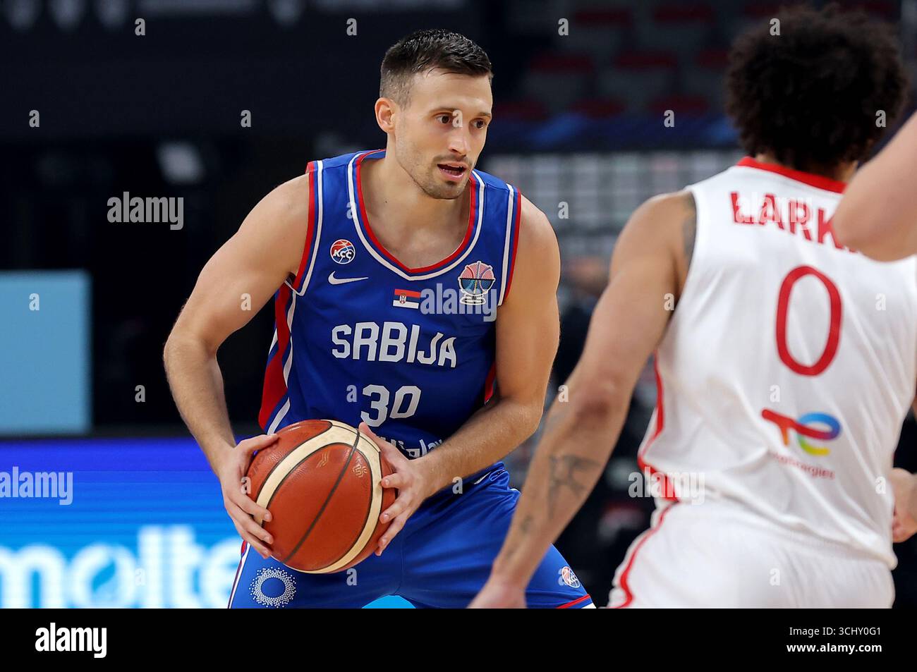 Serbia's Aleksa Avramovic during FIBA Eurobasket 2025 group A 5th round ...
