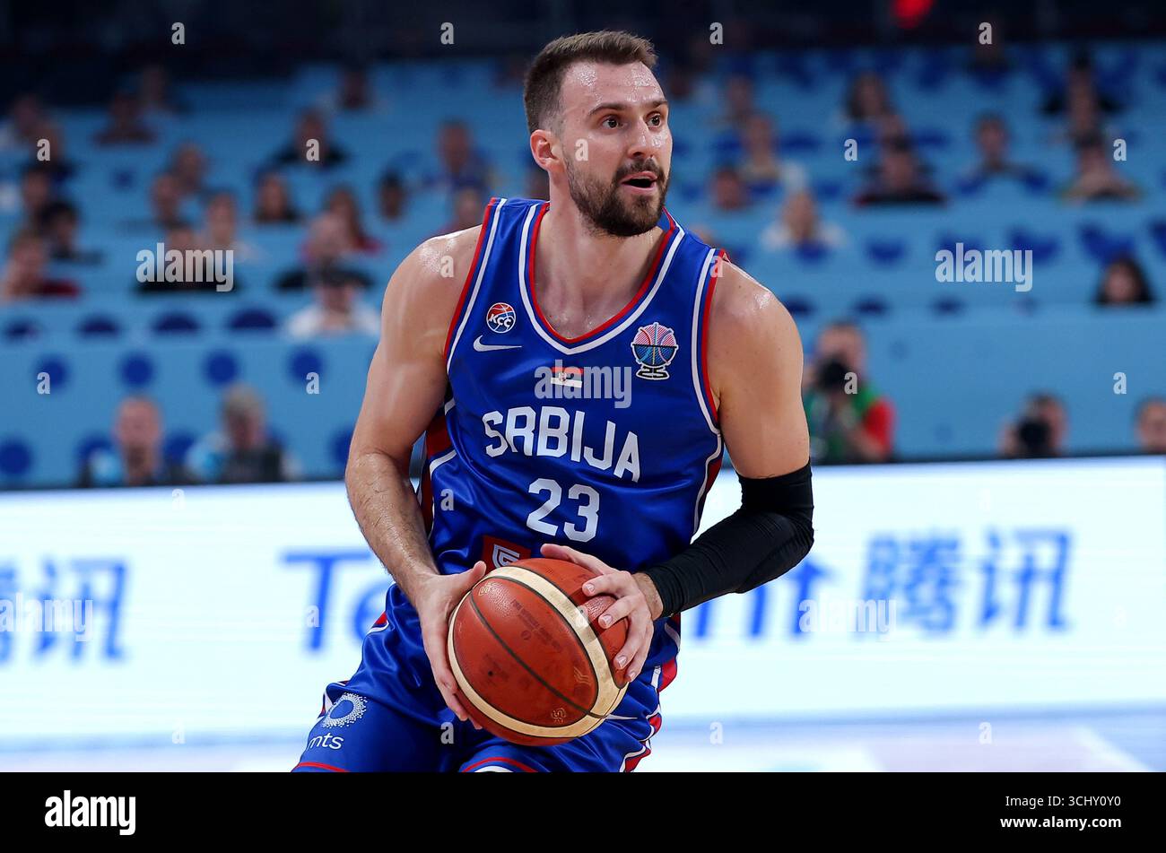 Serbia's Marko Guduric during FIBA Eurobasket 2025 group A 5th round ...