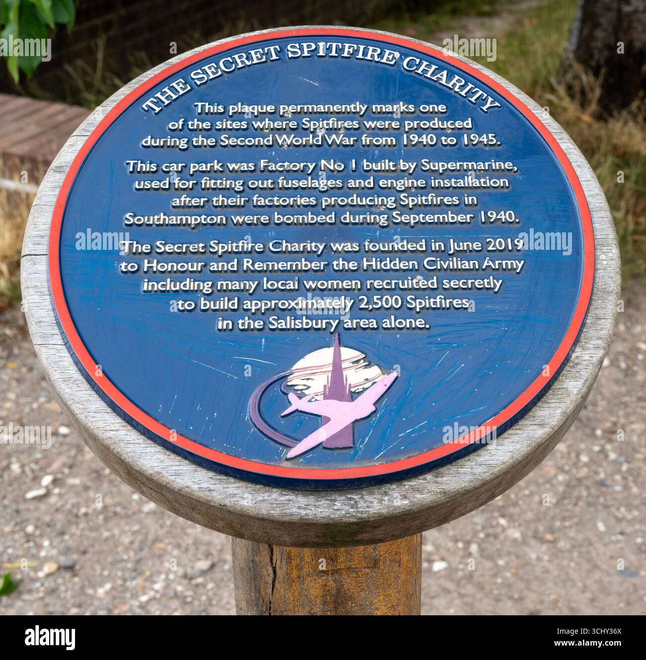 Secret spitfires memorial hi-res stock photography and images - Alamy