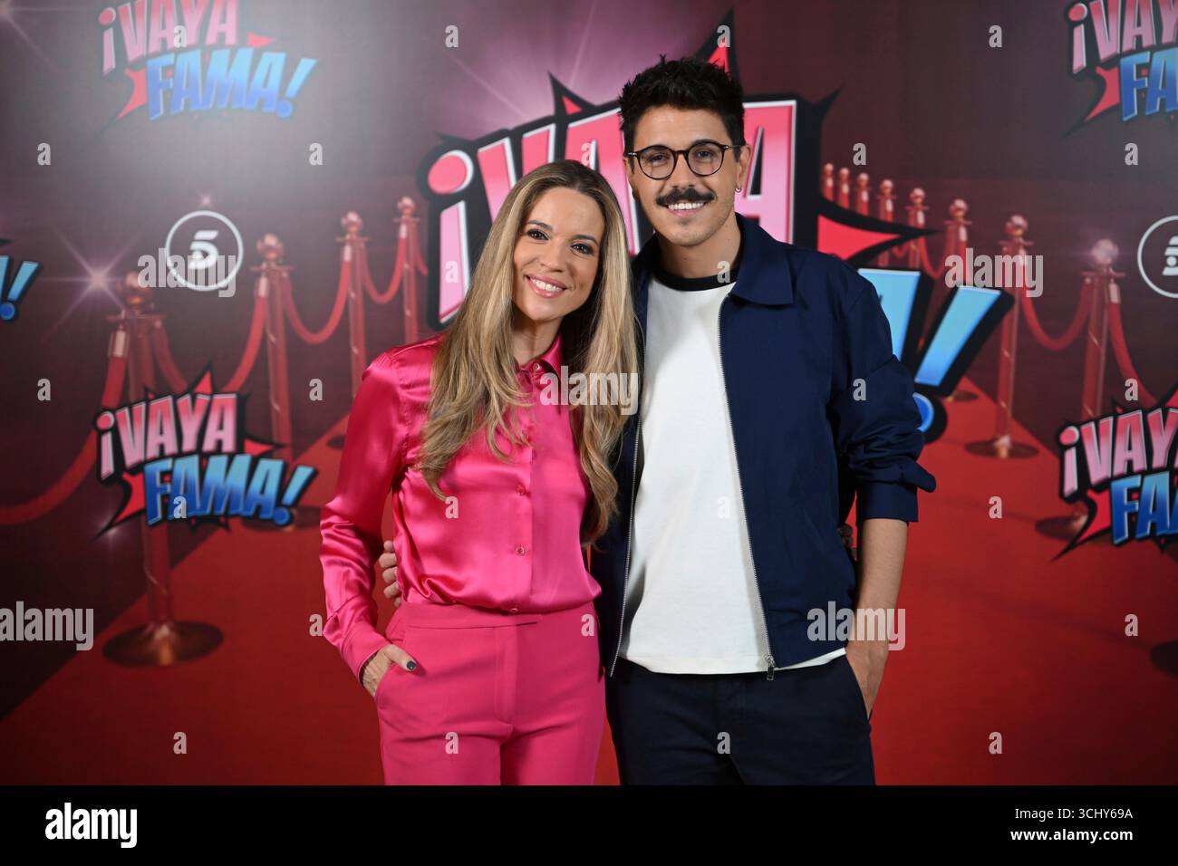 Cristina Lasvignes and Fran Ramírez during the presentation of '¡Vaya ...