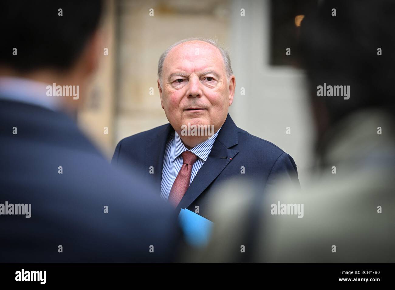 French President of the Union of Democrats and Independents (UDI) party ...