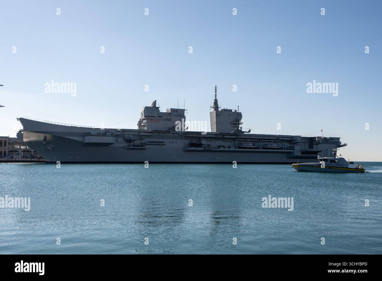 Italy, Trieste - 2 Mar 2025: Nave Trieste, Italian Navy largest multi ...