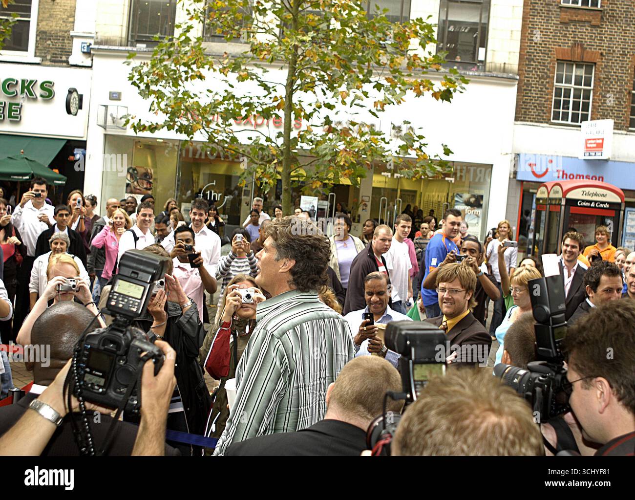 David Hasselhoff at a signing of his autobiography"Making Waves" at ...