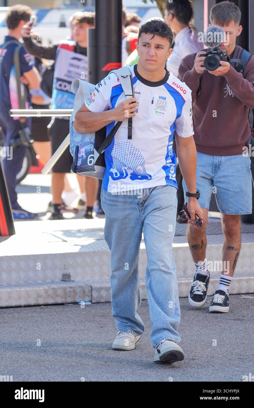 Isack Hadjar during the Formula 1 PIRELLI Gran Premio d'Italia 2025 ...