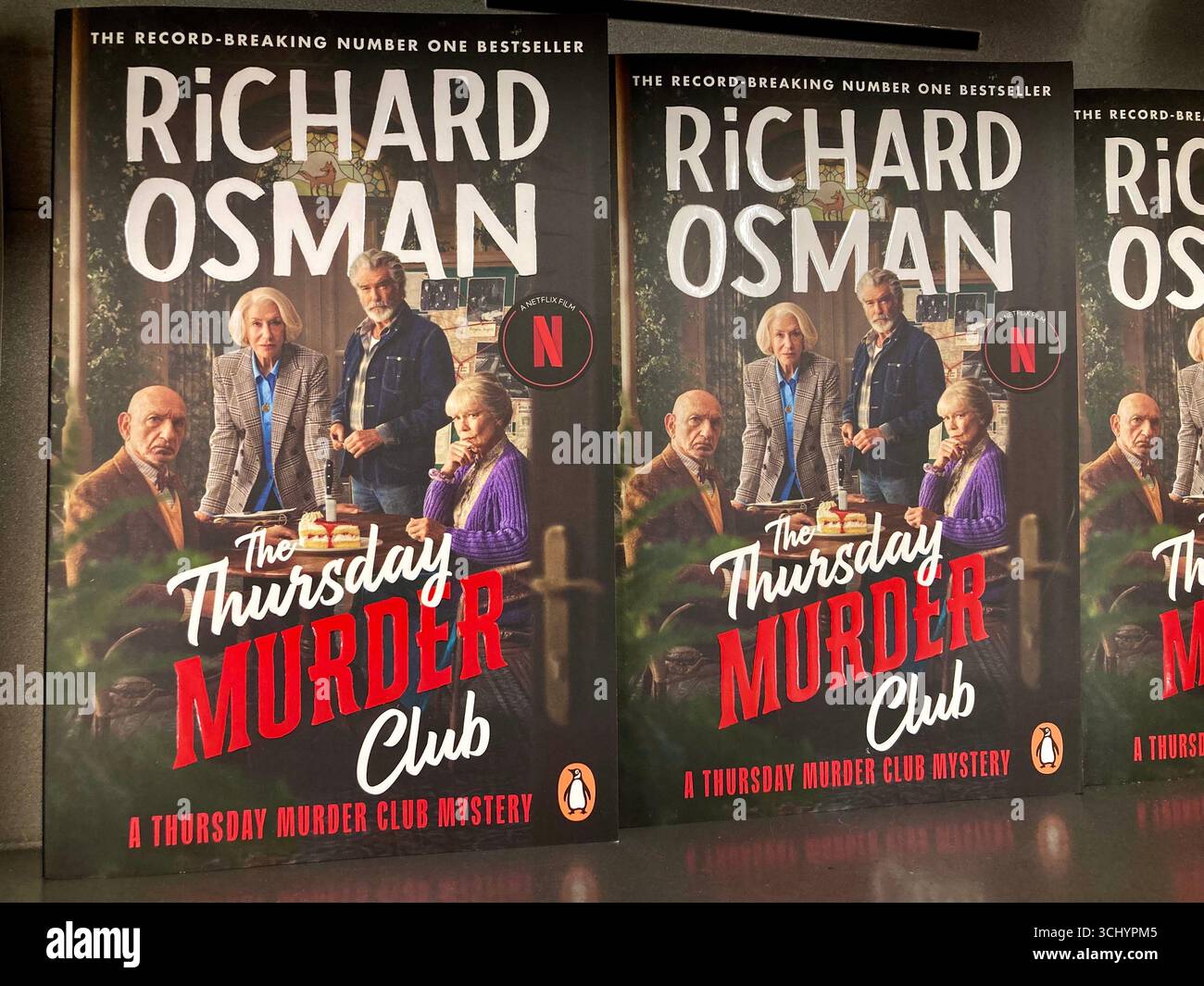 2025 new cover of The Thursday Murder Club film , which is 2020 novel ...