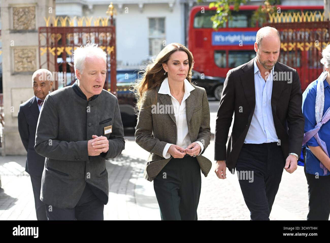 The Prince and Princess of Wales with Museum Director Dr Doug Gurr ...