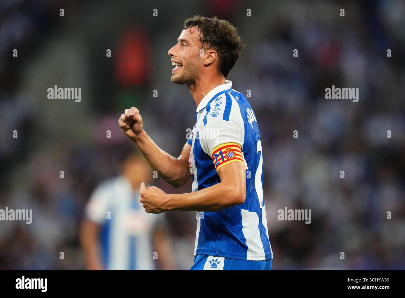 Javi Puado of RCD Espanyol during the La Liga EA Sports match between ...