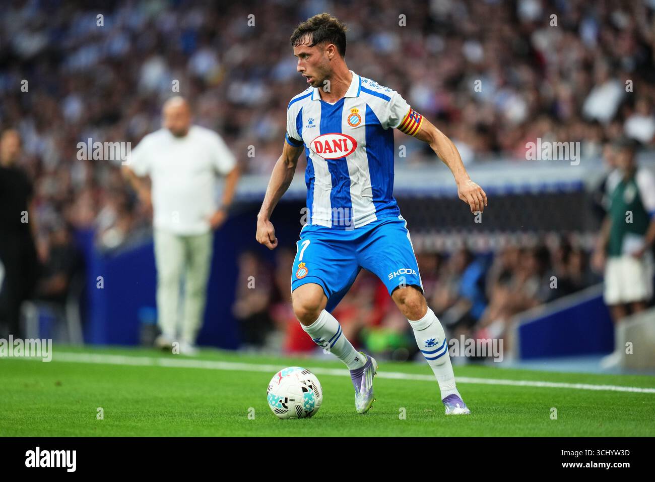 Javi Puado of RCD Espanyol during the La Liga EA Sports match between ...