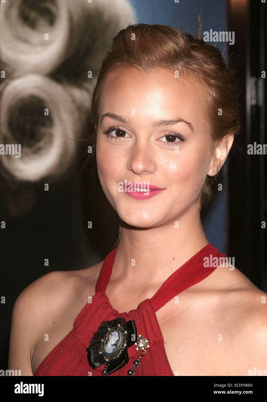 Leighton Meester at the world premiere of Man of the Year, held at ...
