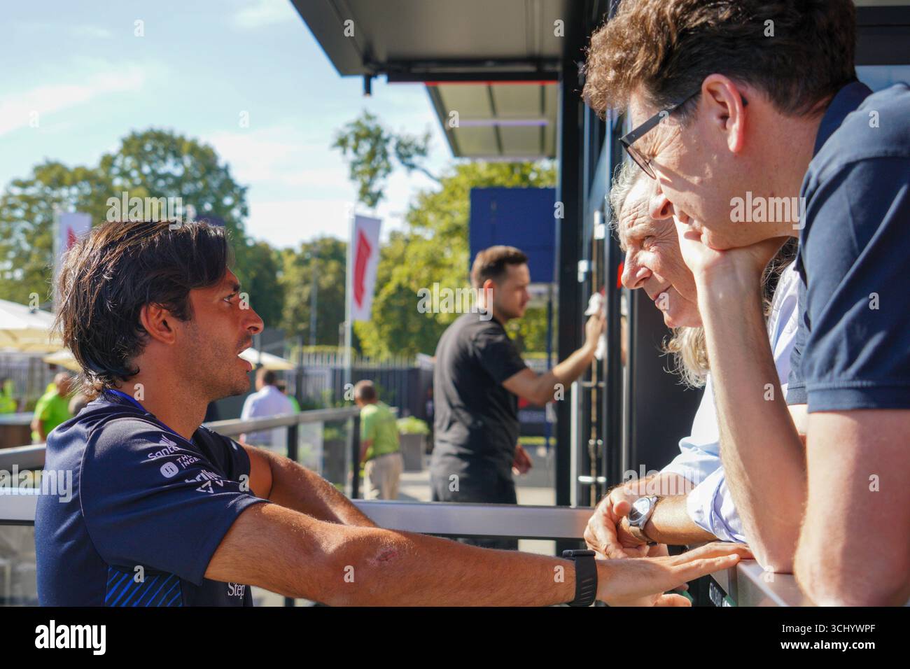 Mattia binotto sainz f1 hi-res stock photography and images - Alamy