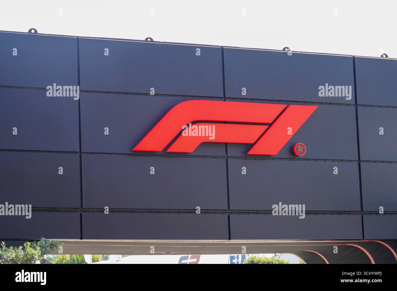 F1 Logo during the Formula 1 Pirelli Gran Premio d’Italia 2025 on ...