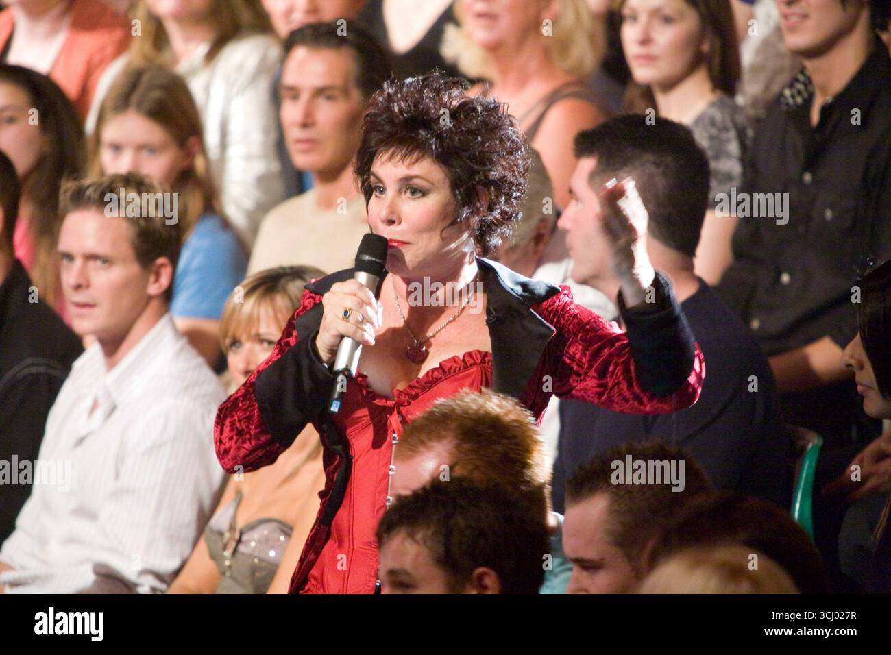 Ruby Wax (presenter) with celebrity guests Carol Smillie, Max Clifford ...