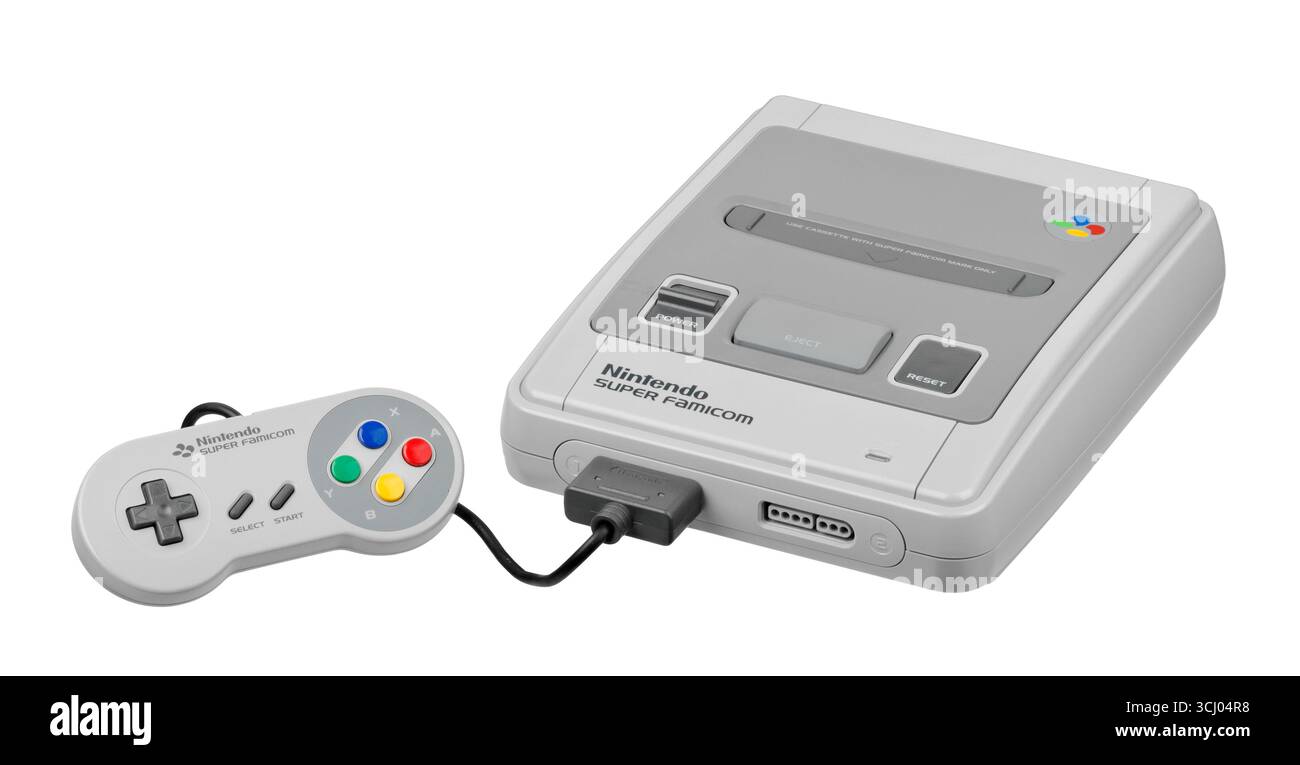 Super nes hi-res stock photography and images - Alamy