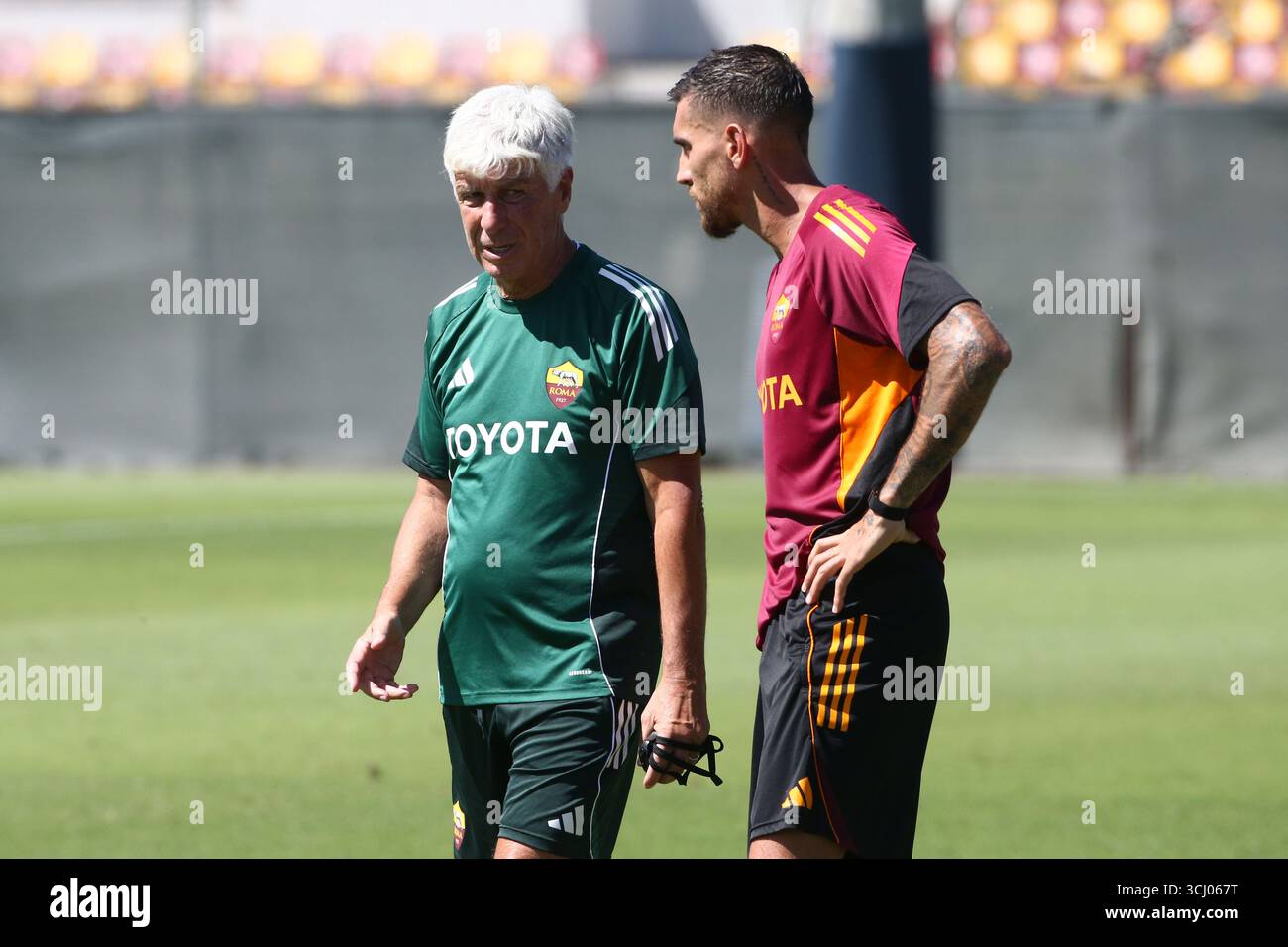 04.09.2025 Sport; Calcio; Amichevole: Roma vs Roma City Nella foto ...