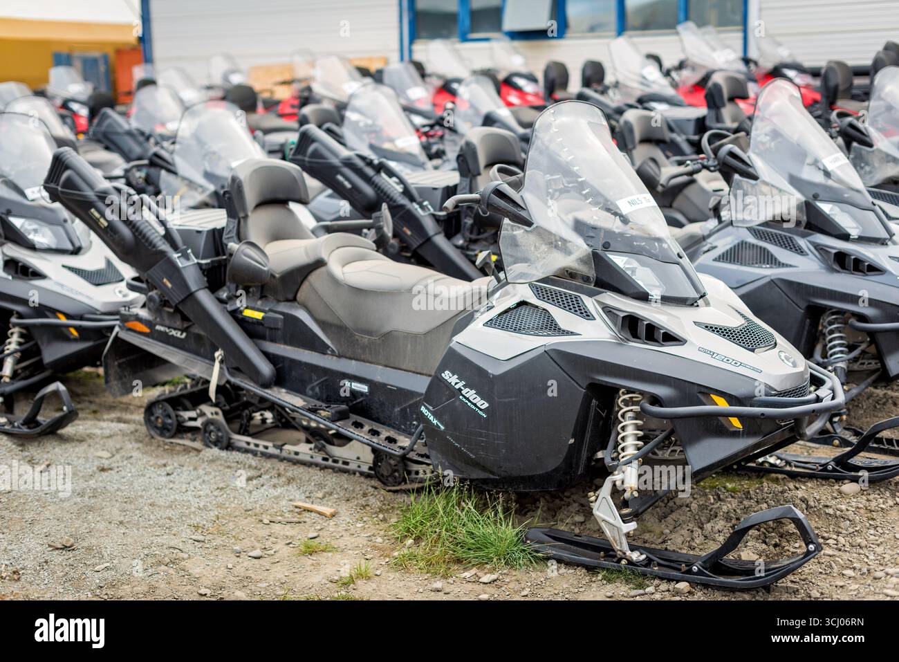 Ski Doo Snowmobile Longyearbyen Svalbard // LONGYEARBYEN, Svalbard and ...