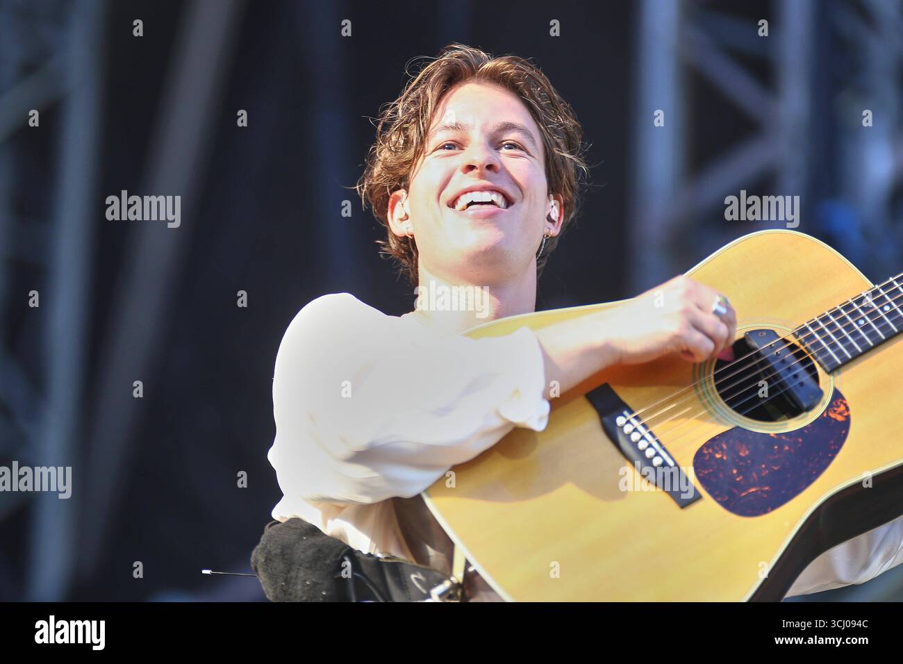 München, Bayern, Deutschland, 31.08.2025: Olympiapark: Superbloom ...