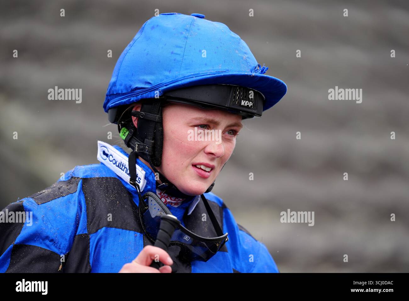 Jockey Elizabeth Gale after the Sky Sports Racing Virgin 519 Fillies ...