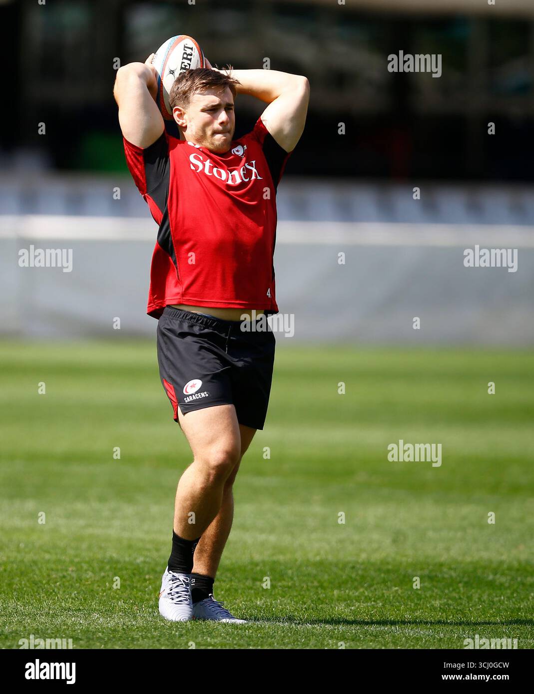 Theo Dan of Rugby of Saracens during the Saracens Rugby (uk) Captain ...
