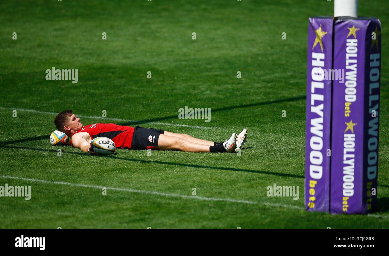 Owen Farrell of Saracens Rugby during the Saracens Rugby (uk) Captain ...
