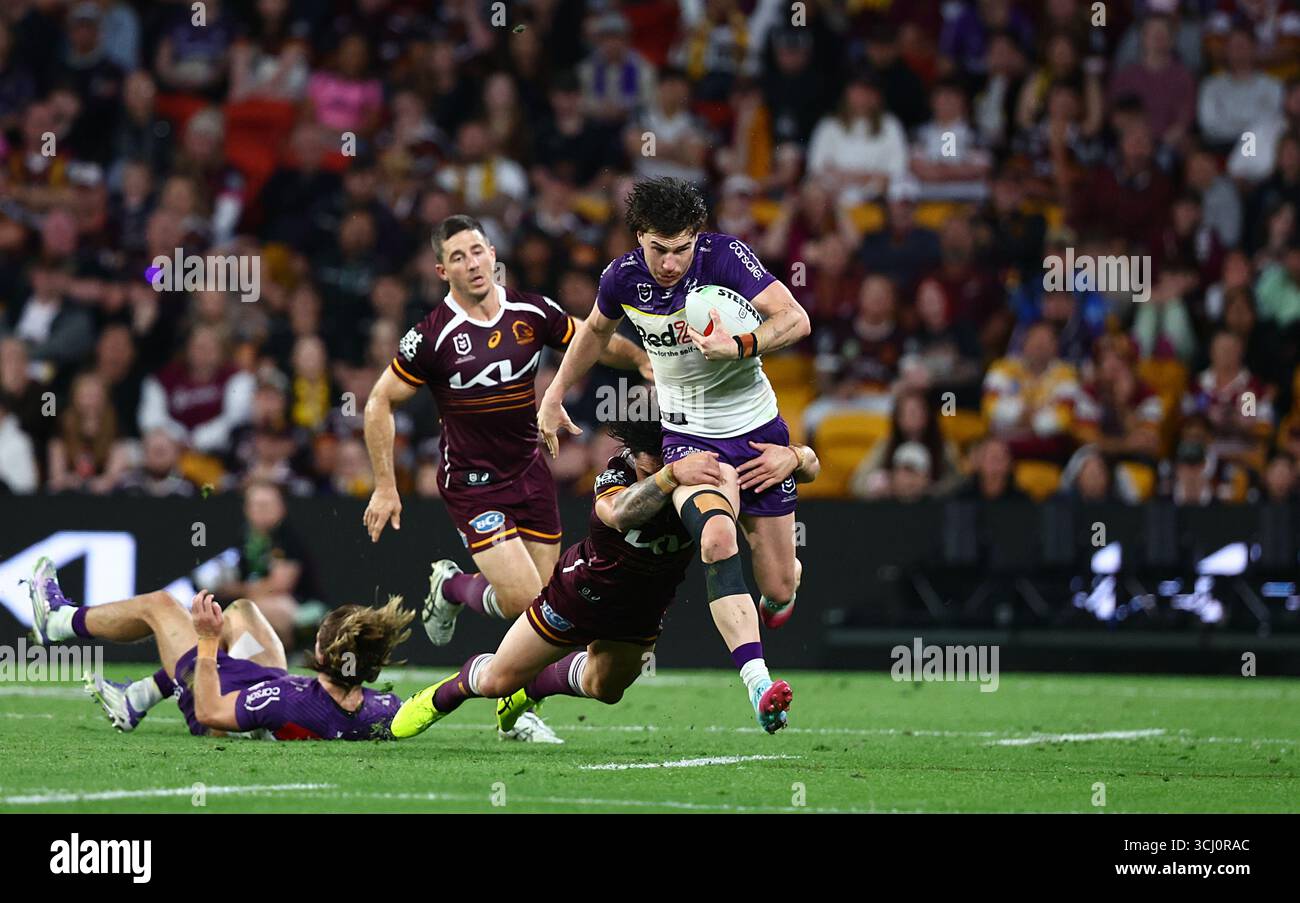 Grant Anderson of the Storm in action during the NRL Round 27 match ...
