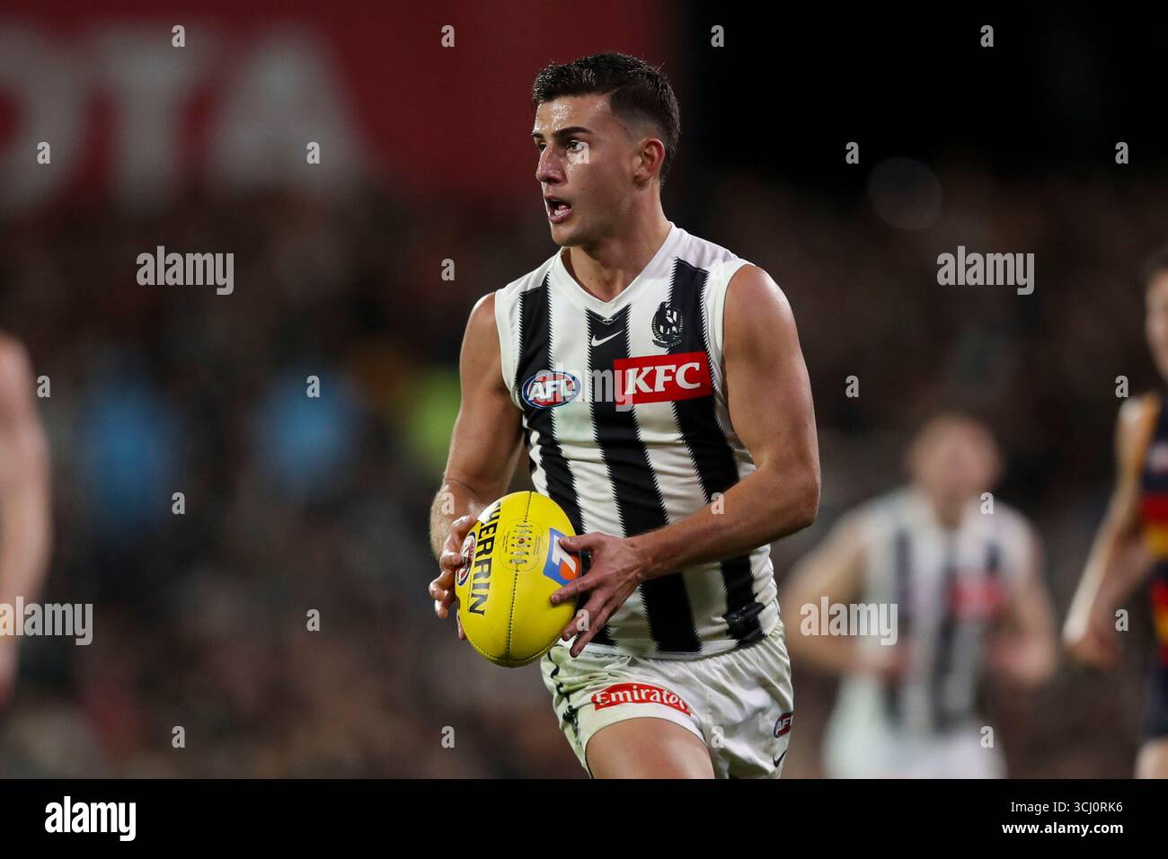 Nick Daicos of the Magpies during the AFL Qualifying Final match ...