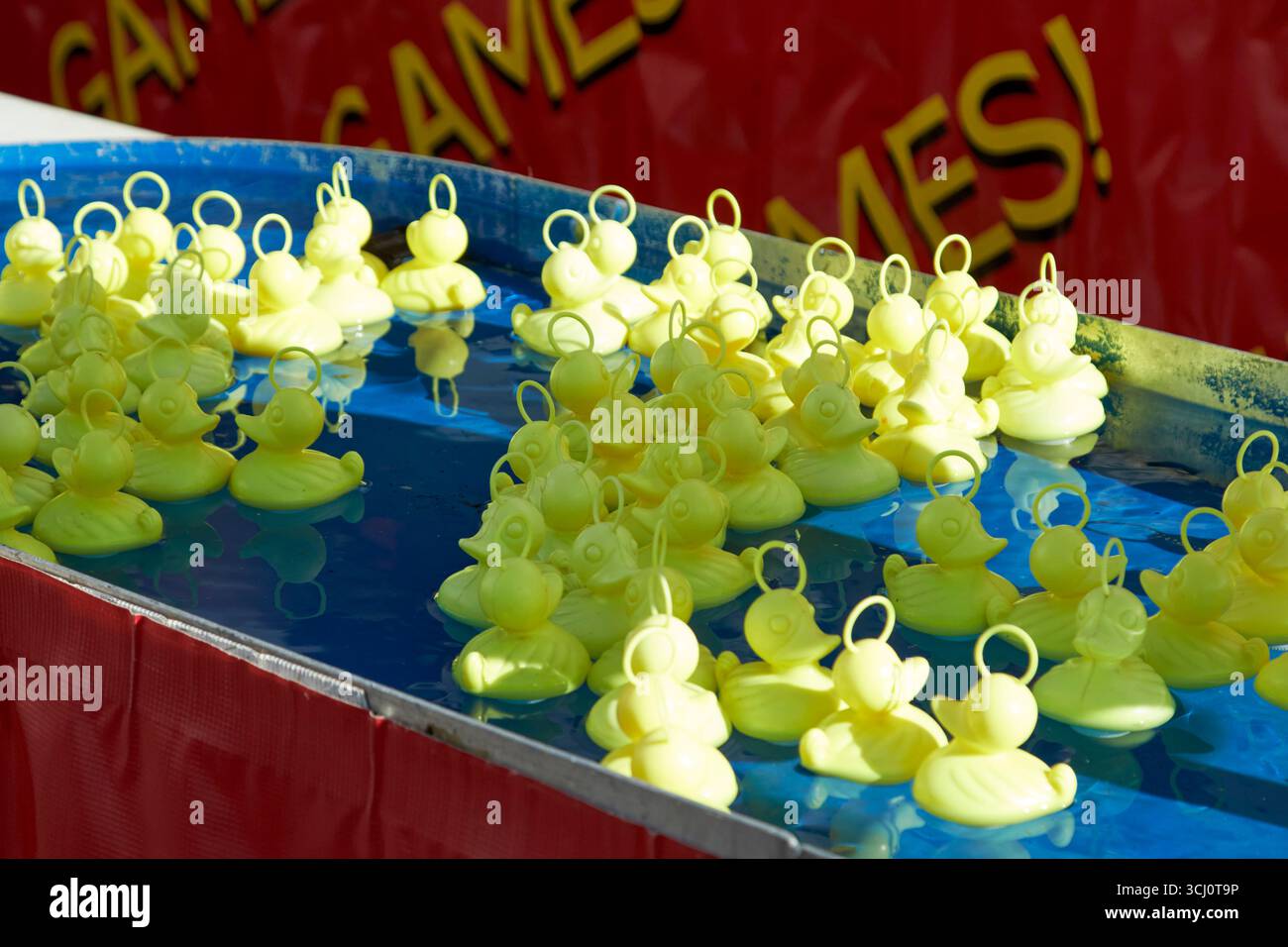 hook a duck chance funfair game at the aul lammas fair ballycastle ...