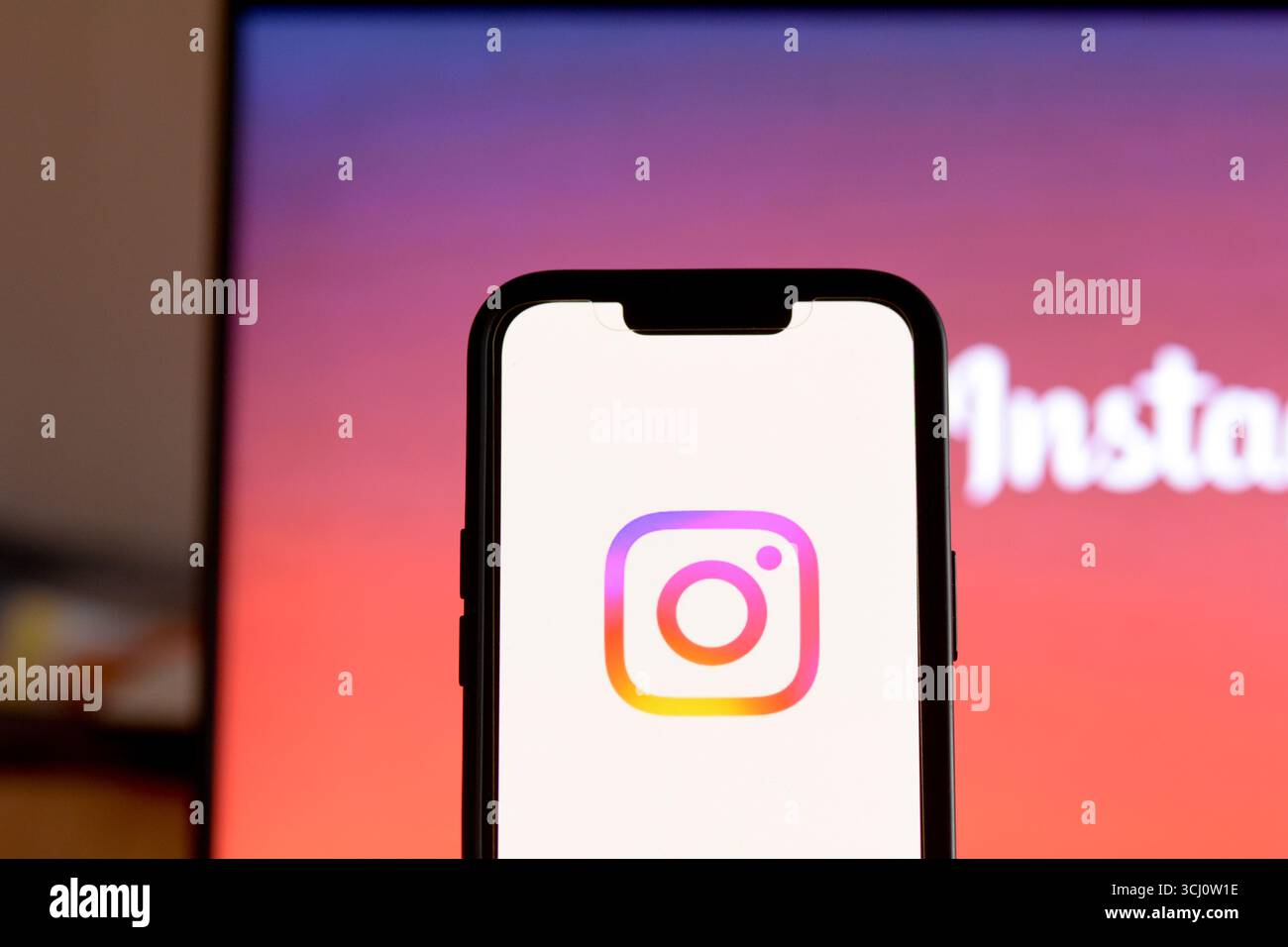 Instagram is a photo and short form video sharing social network hi-res ...
