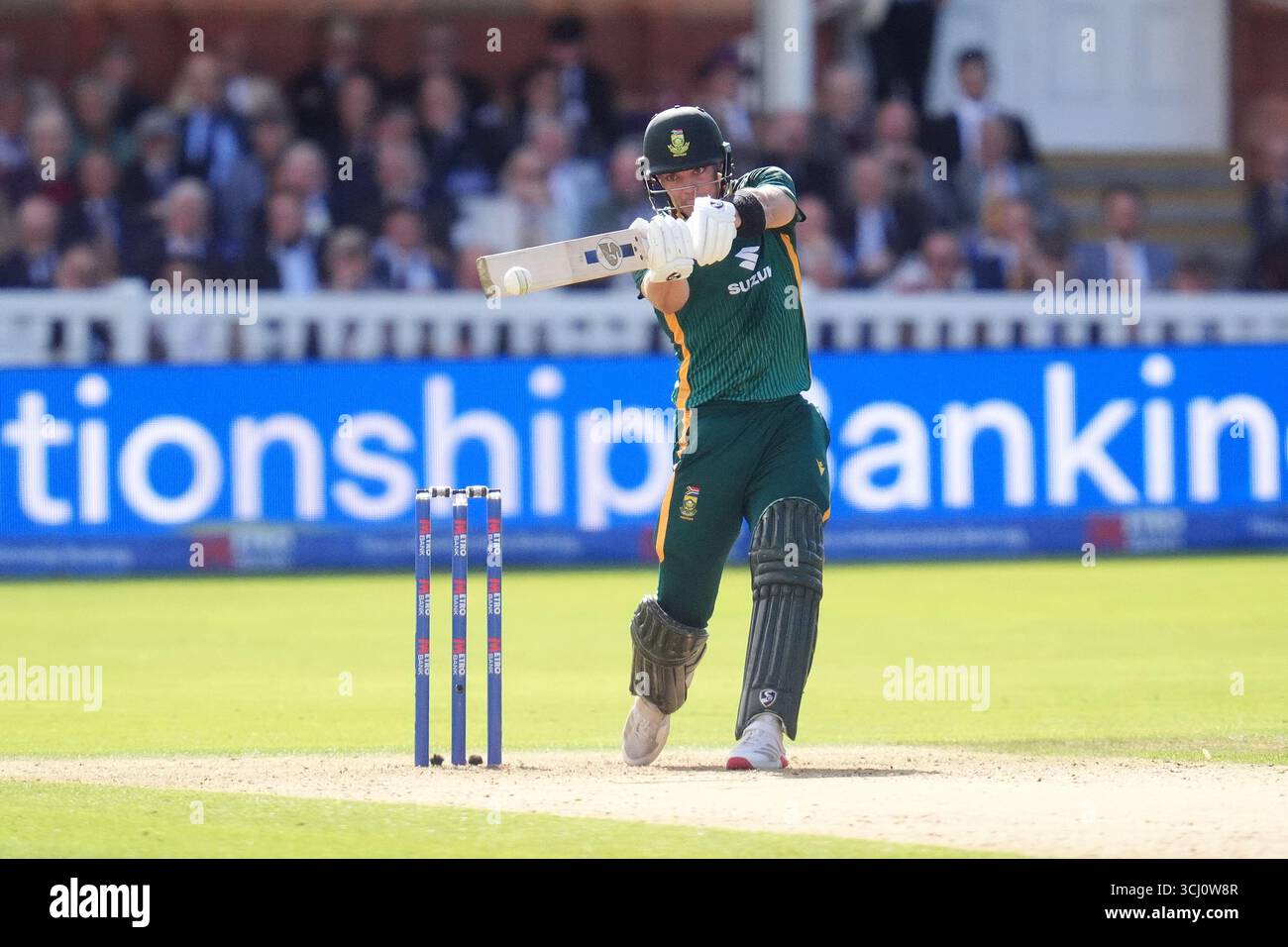 South Africa's Tristan Stubbs batting during the second Metro Bank ODI ...