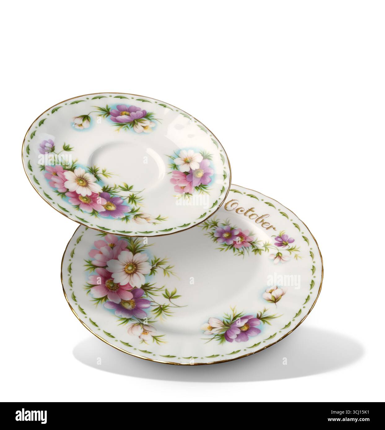 Royal Albert Flower of the Month Series Stock Photo - Alamy