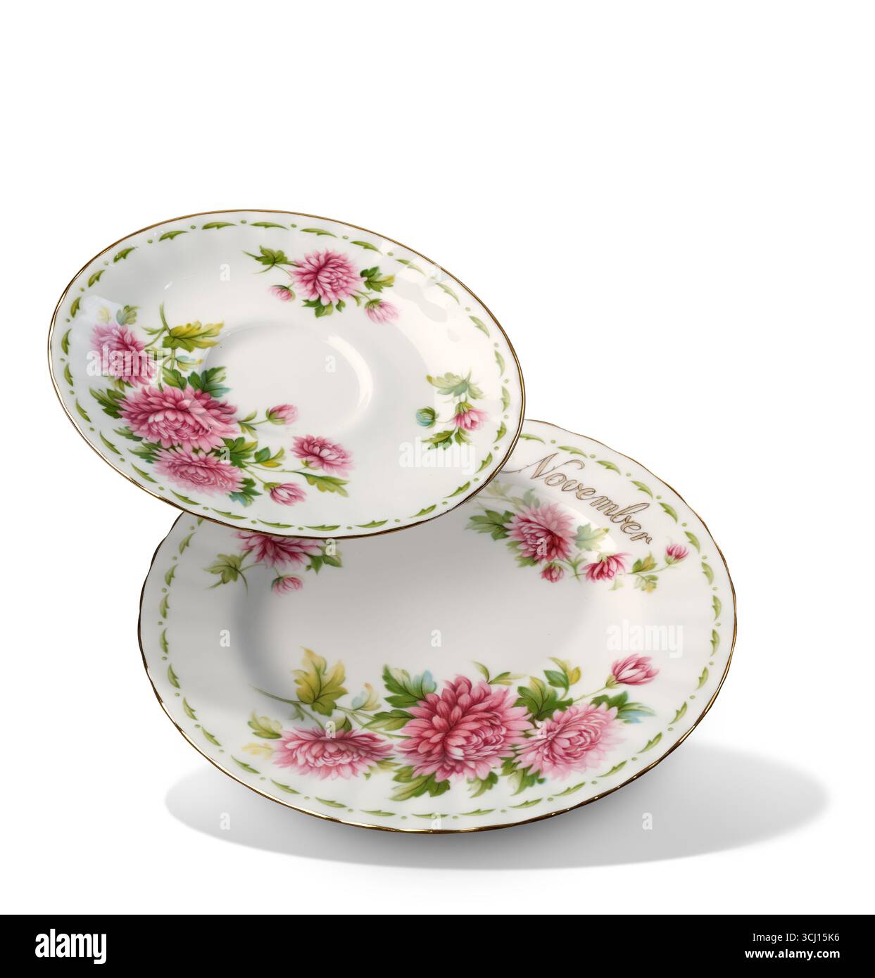 Royal Albert Flower of the Month Series Stock Photo - Alamy